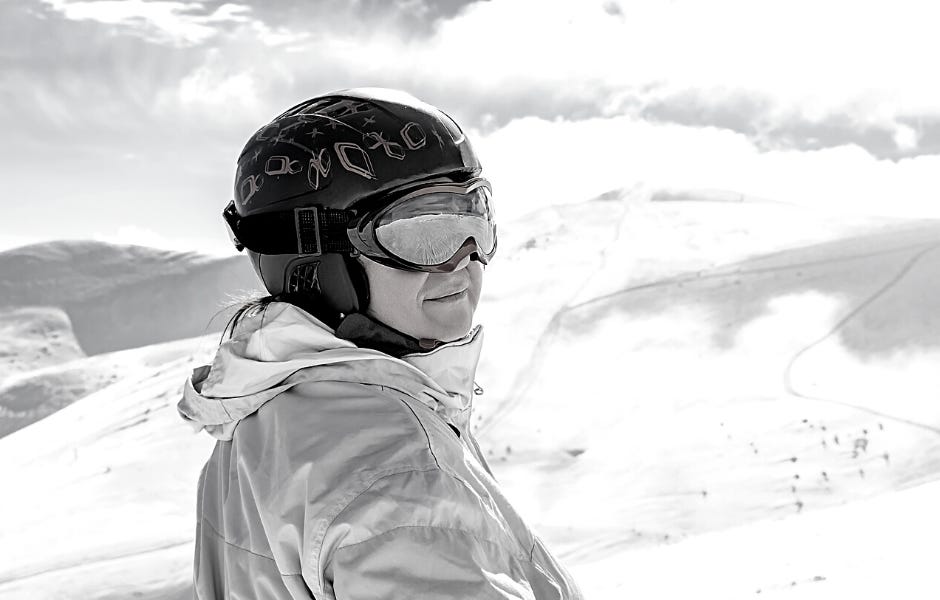 What the colour codes of ski slopes, can teach us about life.