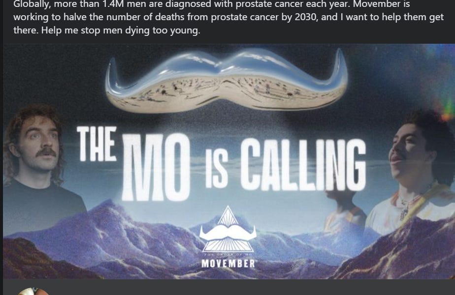 Movember 2023 - Current Status and Trends