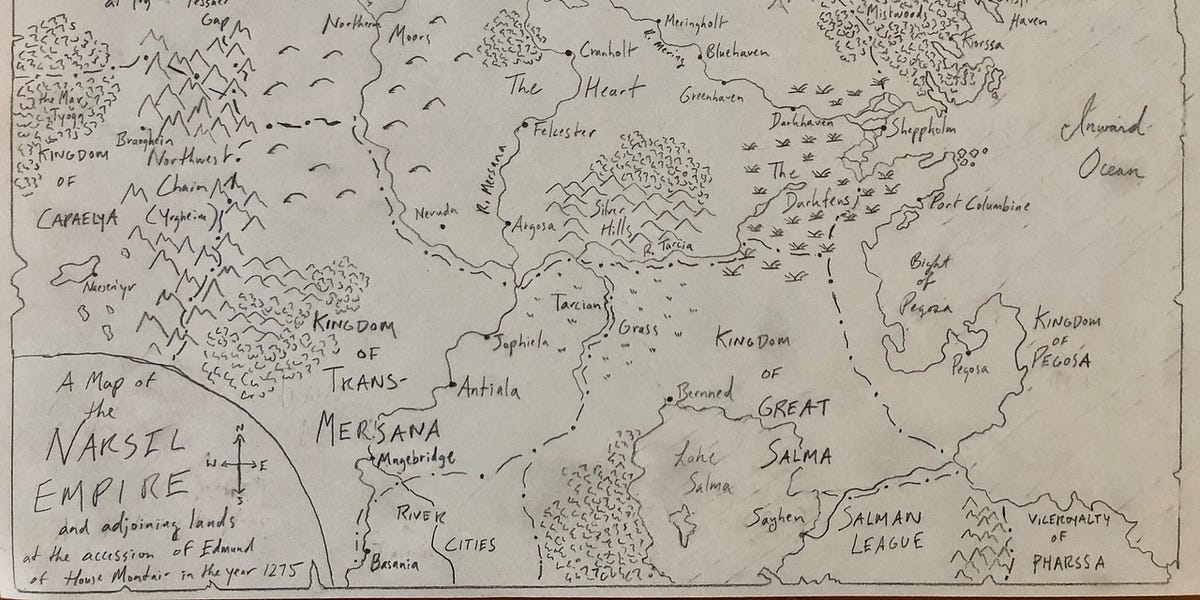 A Map of the Narsil Empire - by Ross Douthat