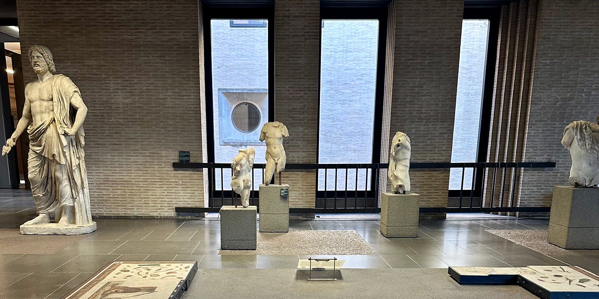 The Unswept Floor Mosaic at the Vatican Museums