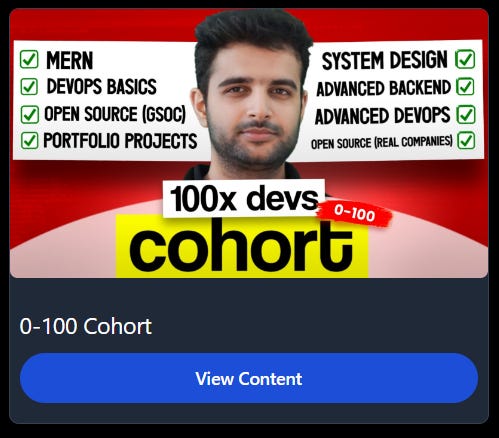 Remote Job Checklist (100xDevs Syllabus) Along with Web Development Free Course