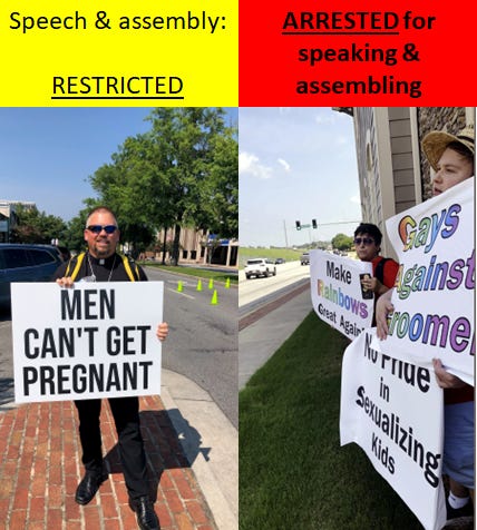 Courage, Persecution and Injustice at the Pride Parade in Rome (GA).