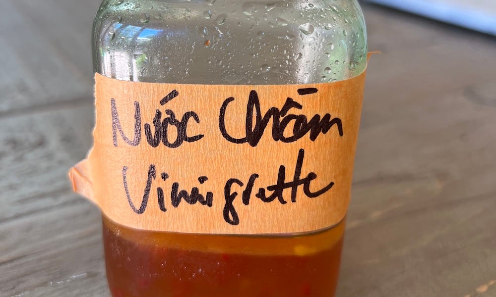 Nuoc Cham Vinaigrette and 4 Salad Recipes