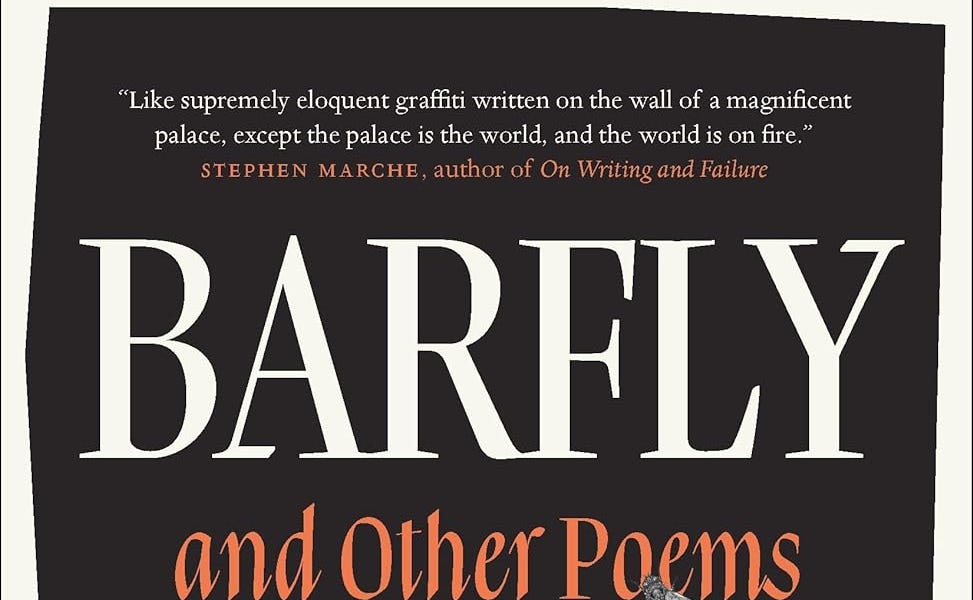 Review: Barfly and Other Poems by Michael Lista