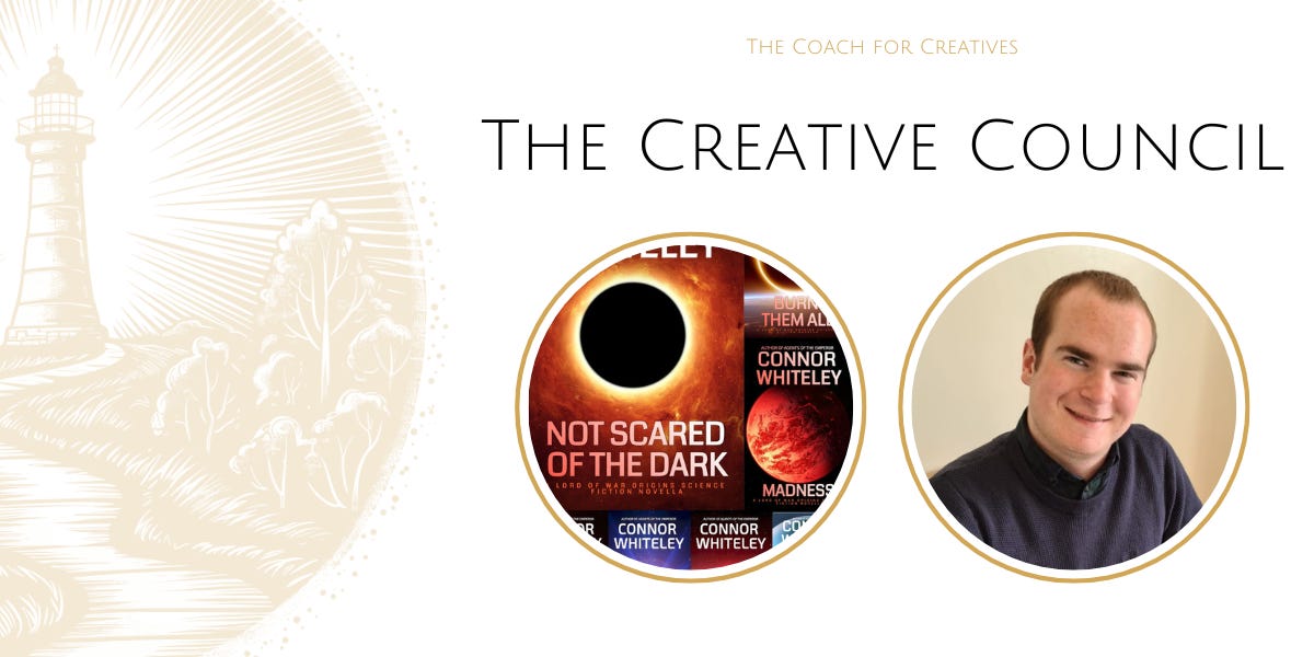 Connor Whiteley, author and genre-hopper extraordinaire