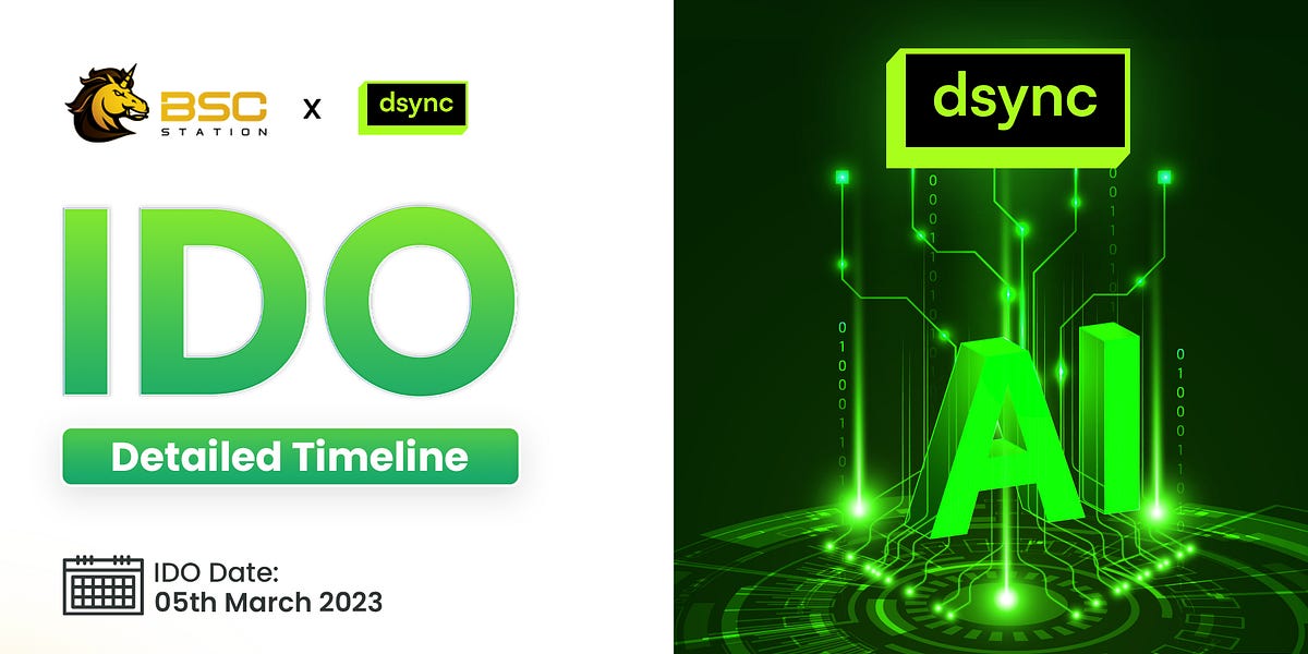 📆 Dsync IDO Detailed Timeline - BSCS Newsletter