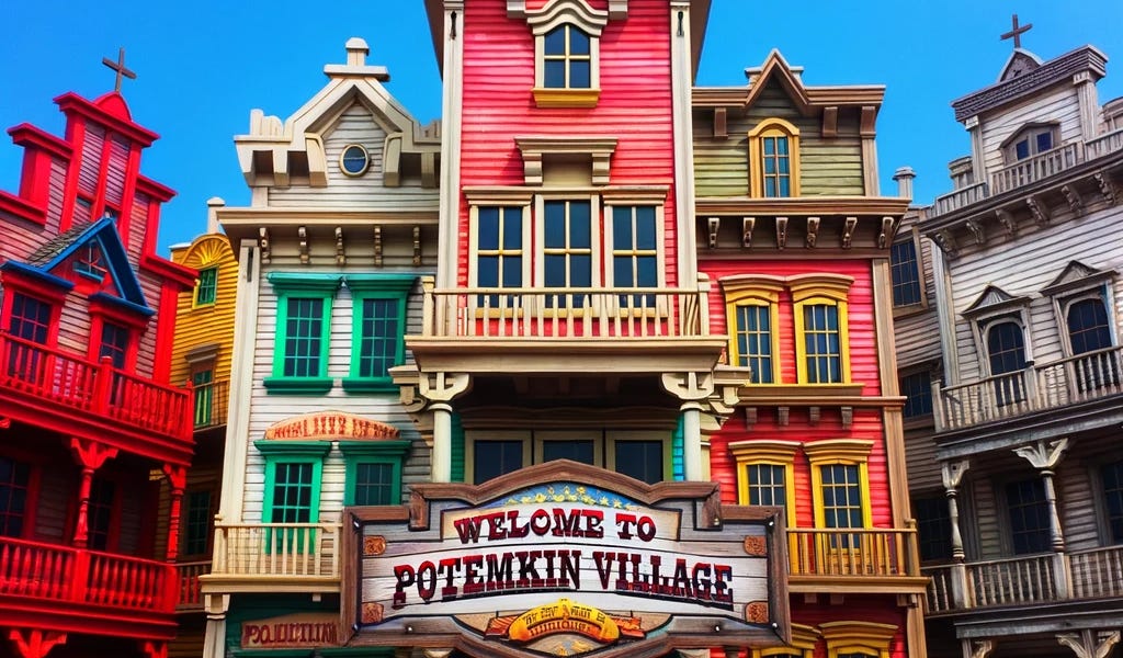 We’re All Living in Potemkin Village - by JJ Pryor