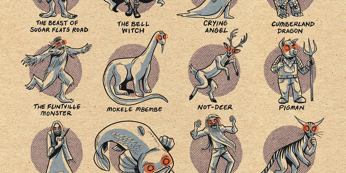 Cryptids of Tennessee - by Monica 💋 Gallagher