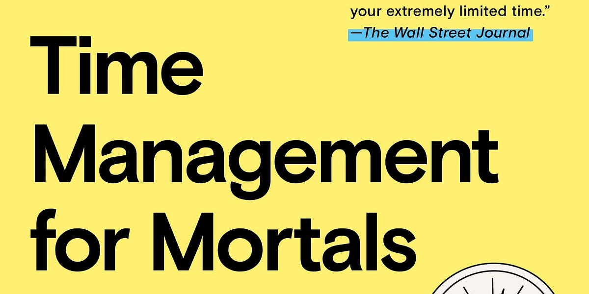 Four Thousand Weeks - by Dimitris Effrosynidis