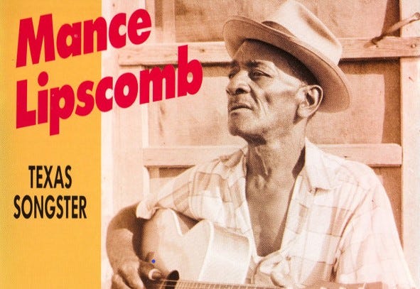Mance Lipscomb: Texas Sharecropper and Songster