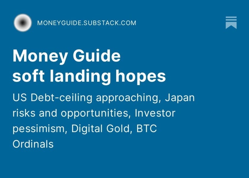 Money Guide | soft landing hopes - by SM - Money Guide