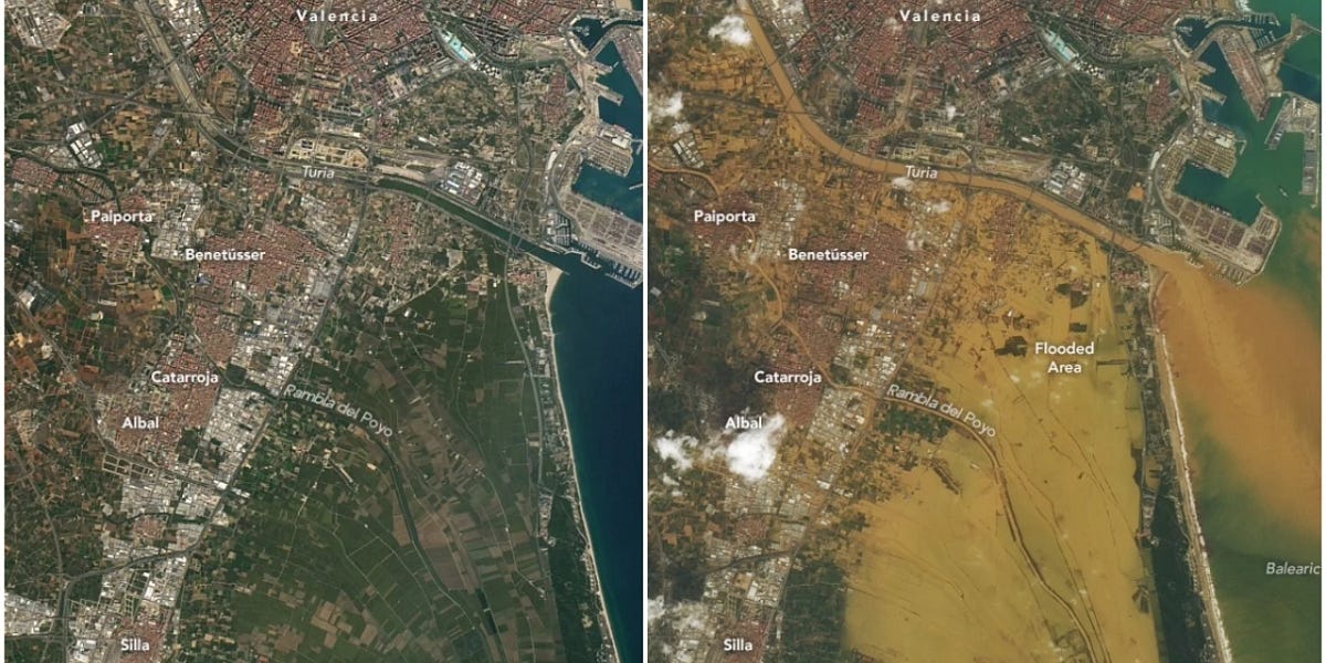 El desastre de Valencia, fotos de la DANA, explicación objetiva del ...