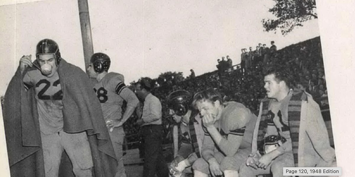 Today's Tidbit... Football And Paper Cups