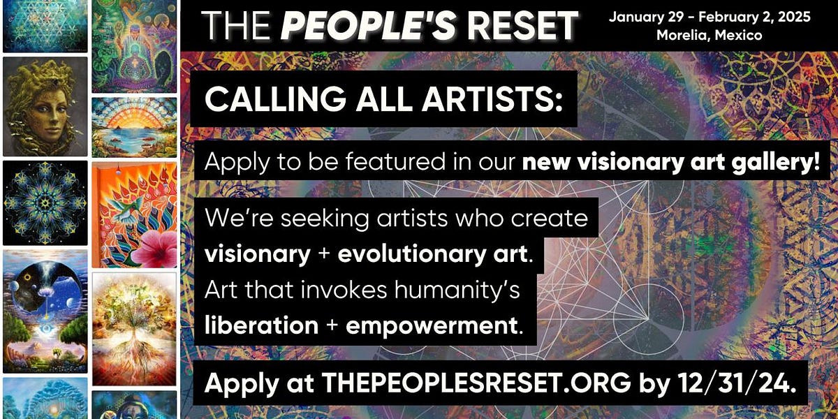 Calling All Visionary Artists for The People's Reset: Mexico!