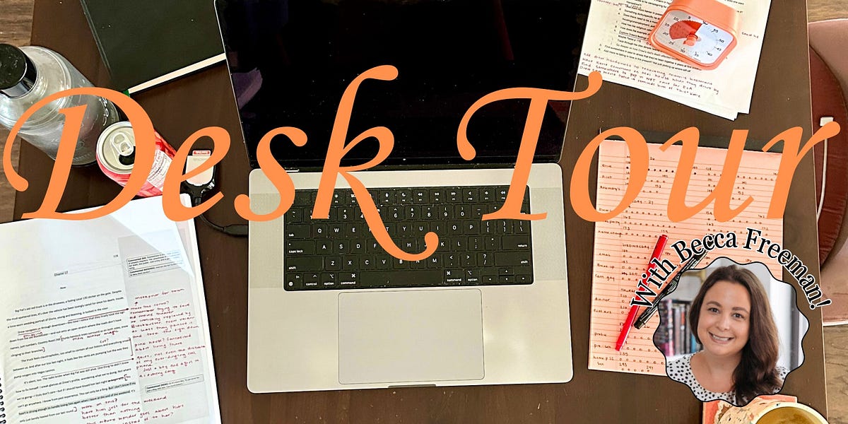 Desk Tour: Becca Freeman - by Olivia Muenter