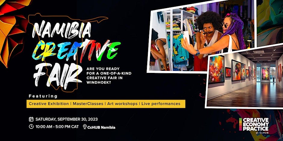 CcHUB Namibia set to host NAMIBIA CREATIVE FAIR