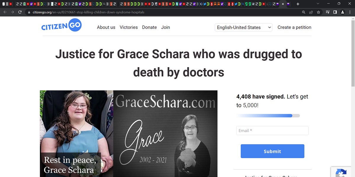 Grace Schara, 19 years old, had Down syndrome: was she murdered by the ...