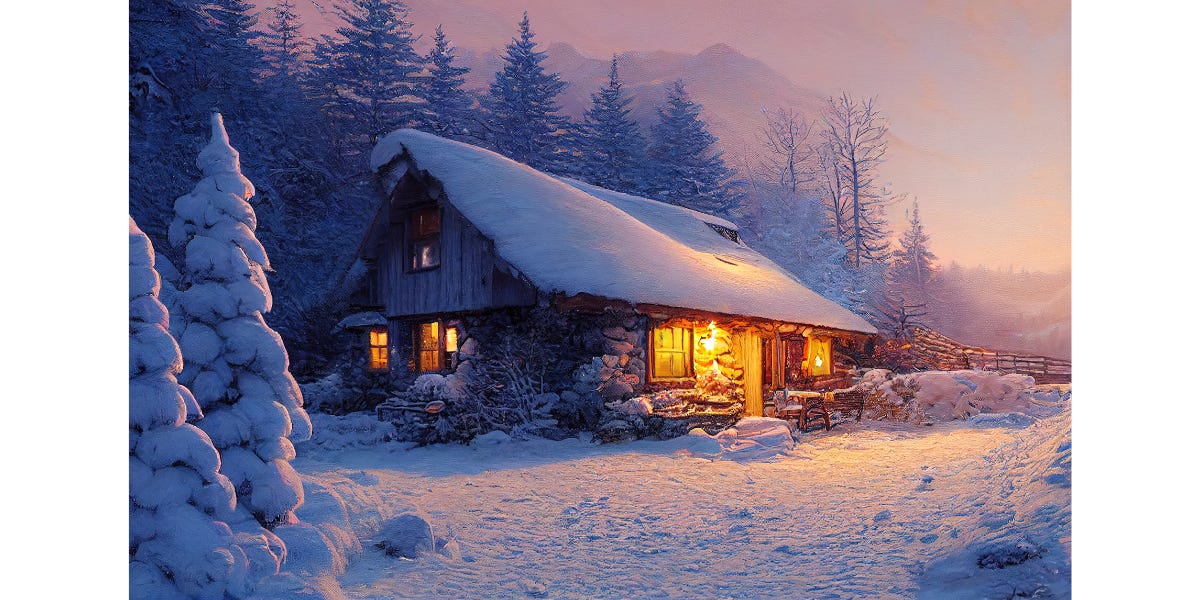 The Snowy Cabin in Your Chest - by Celeste Davis