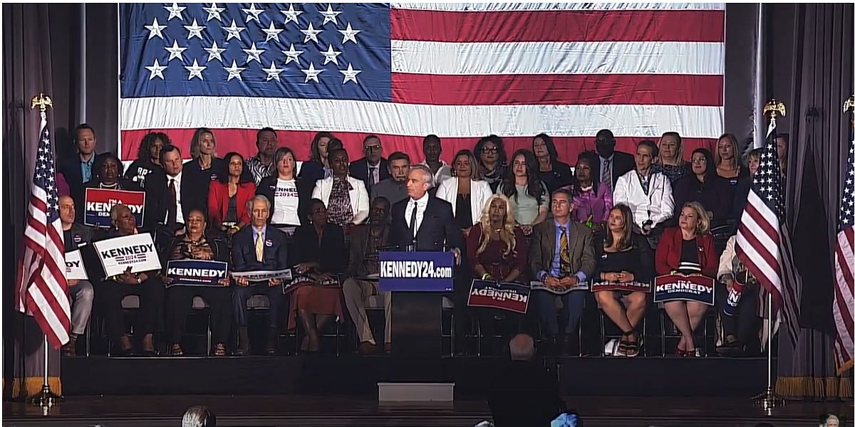 RFK Jr. speech launching his run for President
