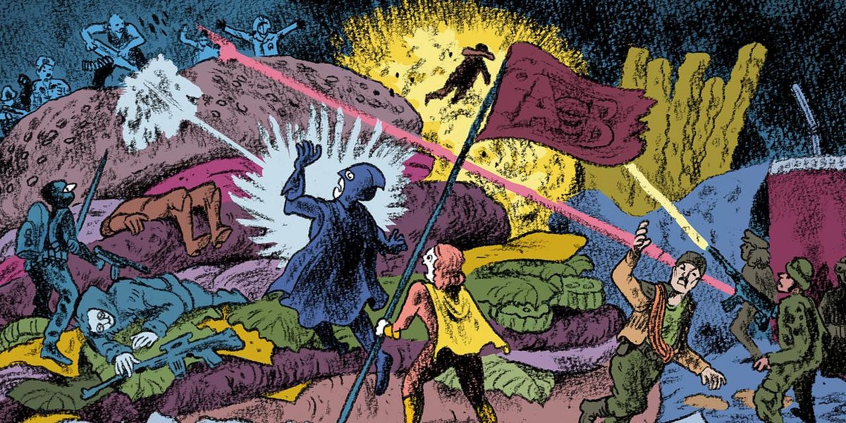 The Superhero Saga of Brooklyn’s Weirdest Burger Joint