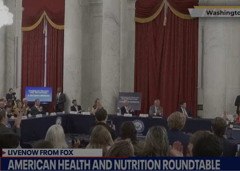 The Congressional "American Health and Nutrition Roundtable" was an ...