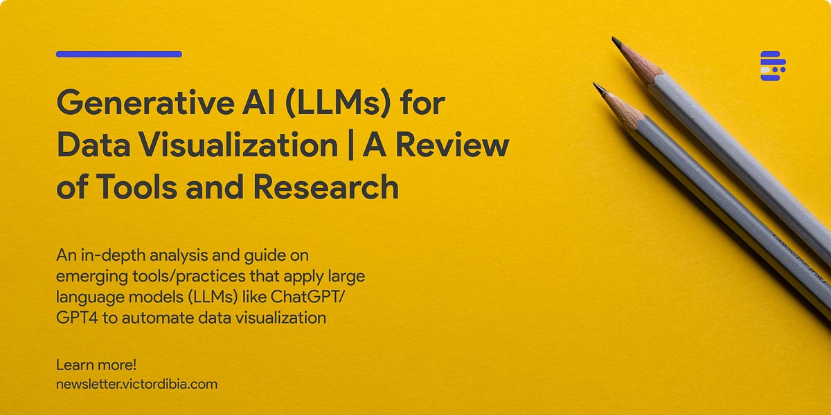 Generative AI (LLMs) for Data Visualization | A Review of Tools and ...