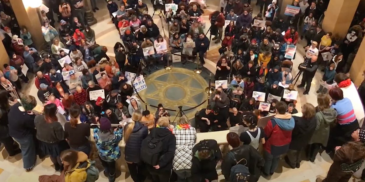 "Stand up fight back!" - Trans Day Of Visibility Brings Huge Crowds ...