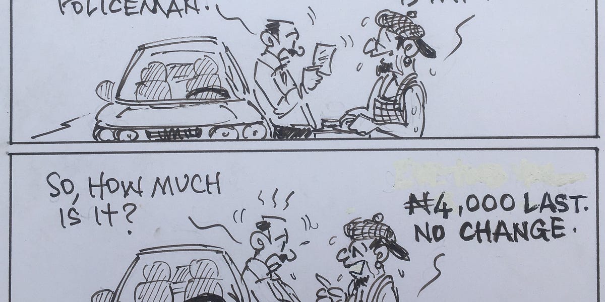 Driving the point home - by Obe Ess - Obe’s Newsletter