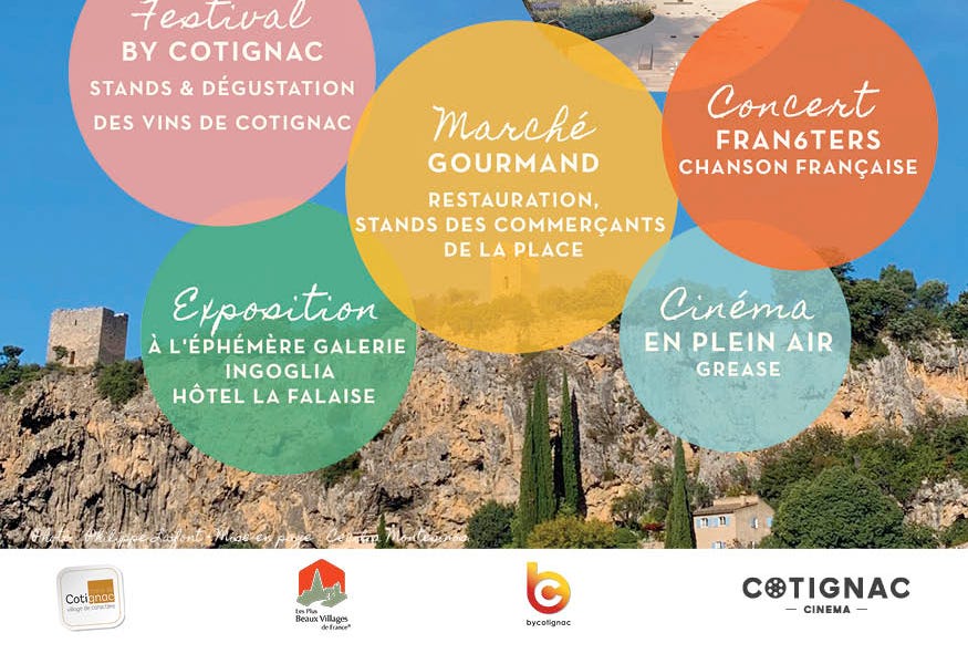 Cotignac fête sa nouvelle place ! - Cinéma Cotignac