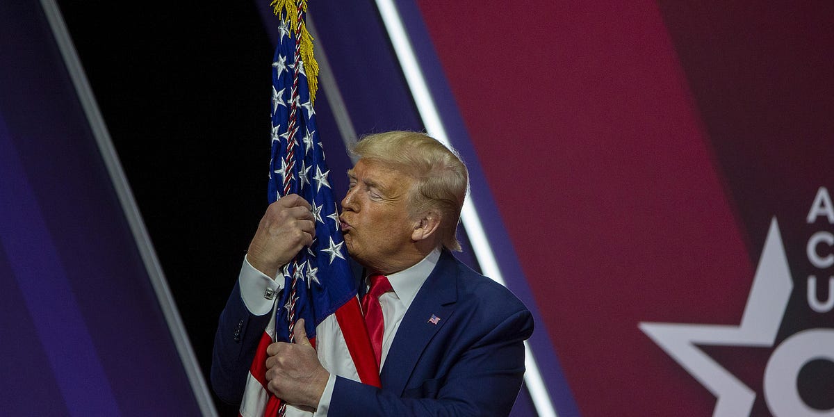 POTUS Trump: I support him/you fully, 100% on the Trump train, I feel ...