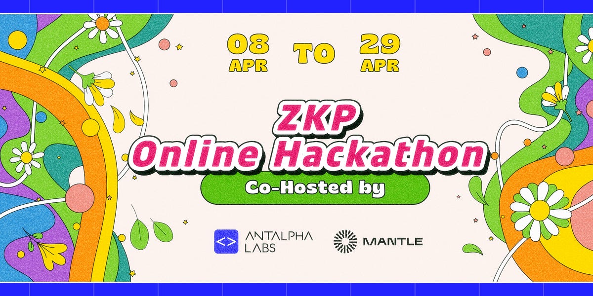 We are starting the application for ZKP Online Hackathon