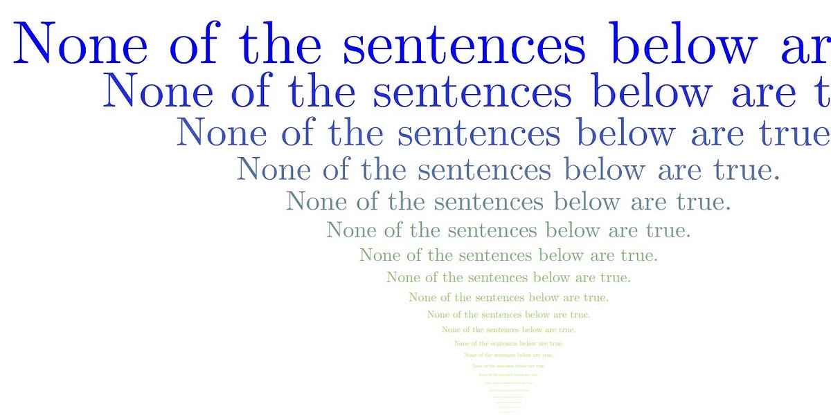 Take my Infinity final exam! - by Joel David Hamkins