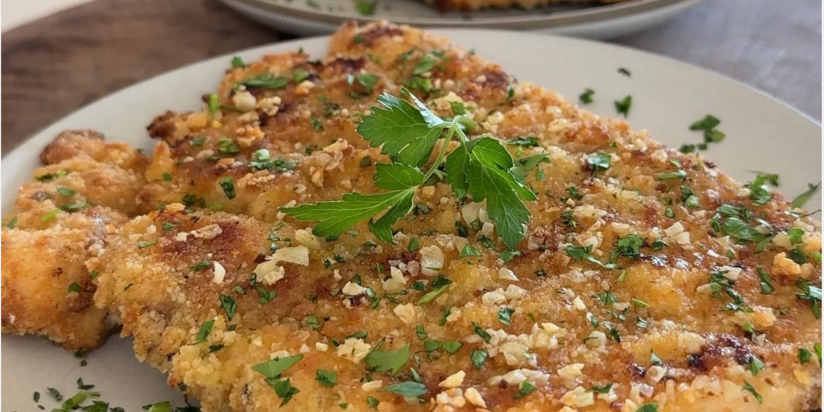 Crispy Garlic Butter Chicken - by Maxine Sharf