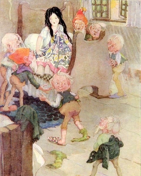 Snow White Illustrations - Fairy’s Substack