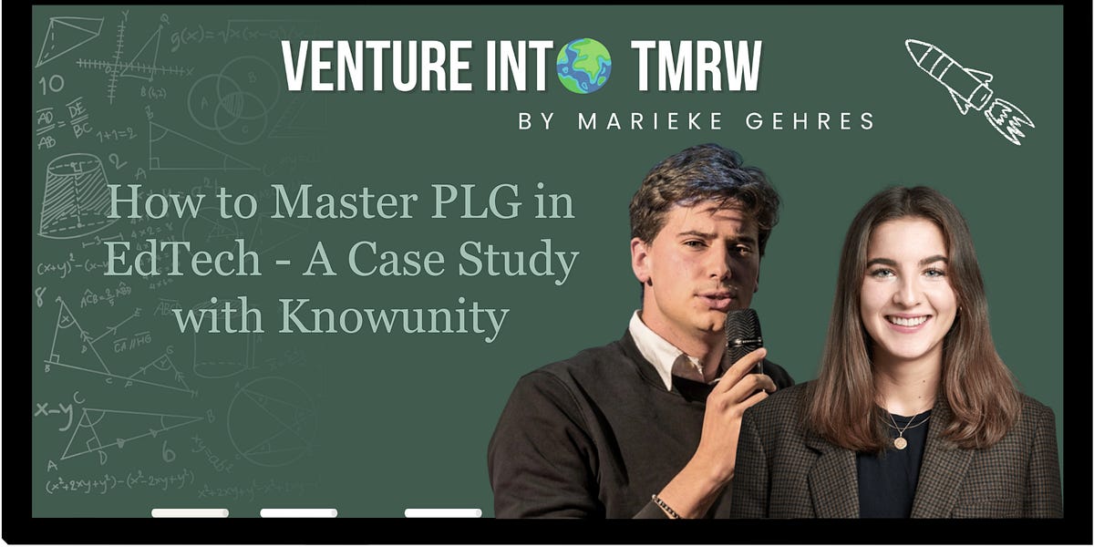 How to Master PLG in EdTech - A Case Study with Knowunity