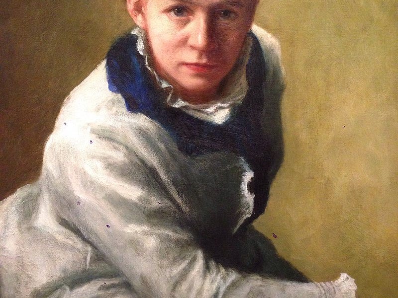 Portrait of Sarah Cowell Le Moyne - by Mélusine de Monroe