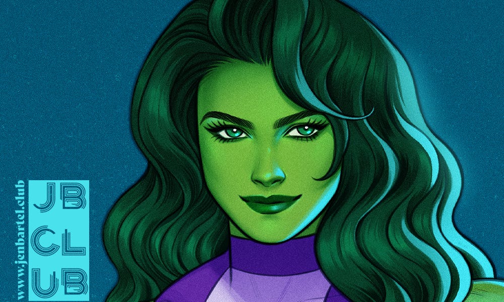 She-Hulk #12 Cover - by Jen Bartel - JENBARTEL.CLUB 🌈