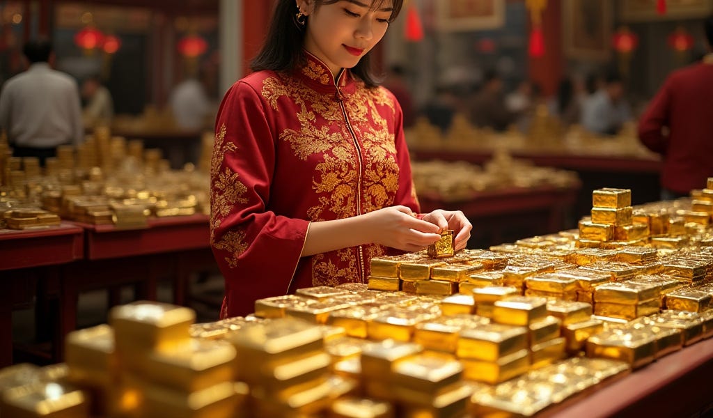Why a Chinese Gold Mania May Be Starting - by Jesse Colombo