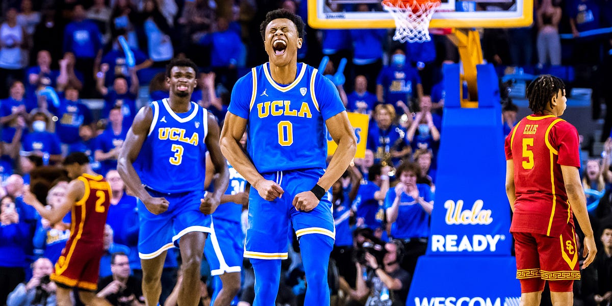 UCLA Hangs On to Beat Southern Cal, 60-58