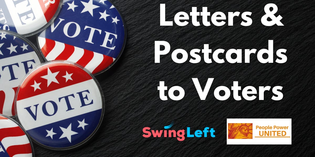 Florida Postcard and Letter Writing to Voters
