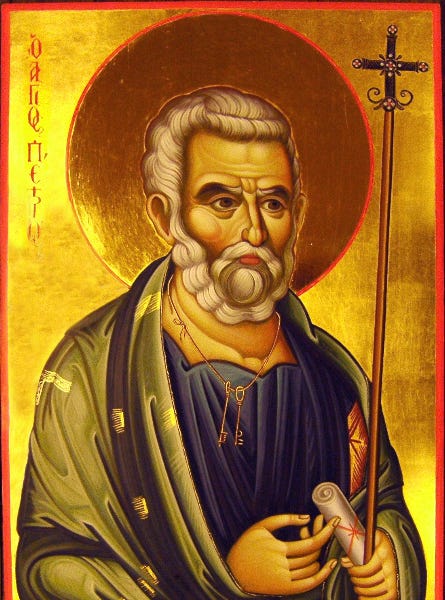 Confession of St. Peter Homily, 01/17/2023 - by Jay Thomas