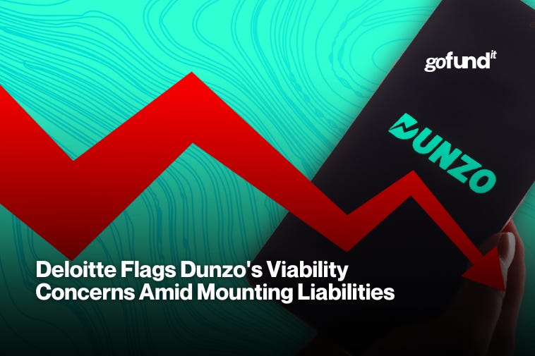 Deloitte Flags Dunzo's Viability Concerns Amid Mounting Liabilities