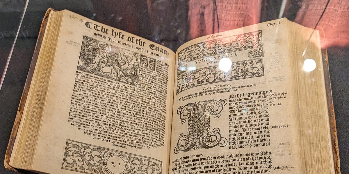 William Tyndale's Bible - by Theresa Haynes - Thomas Towers