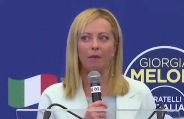 Italy Elects Lady Mussolini Prime Minister