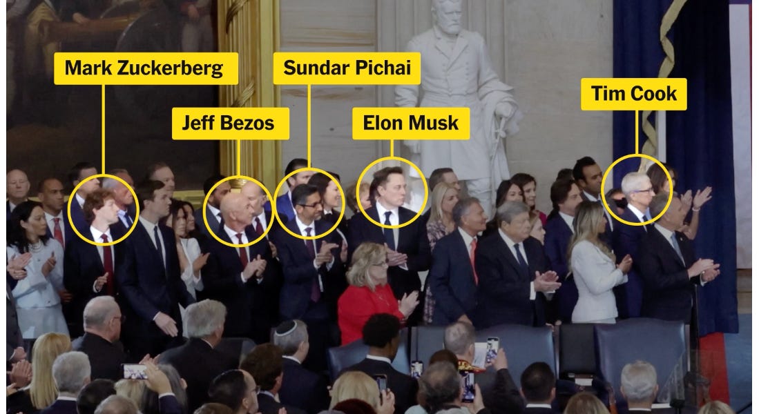 The Broligarchy is Here - by Emily Amick