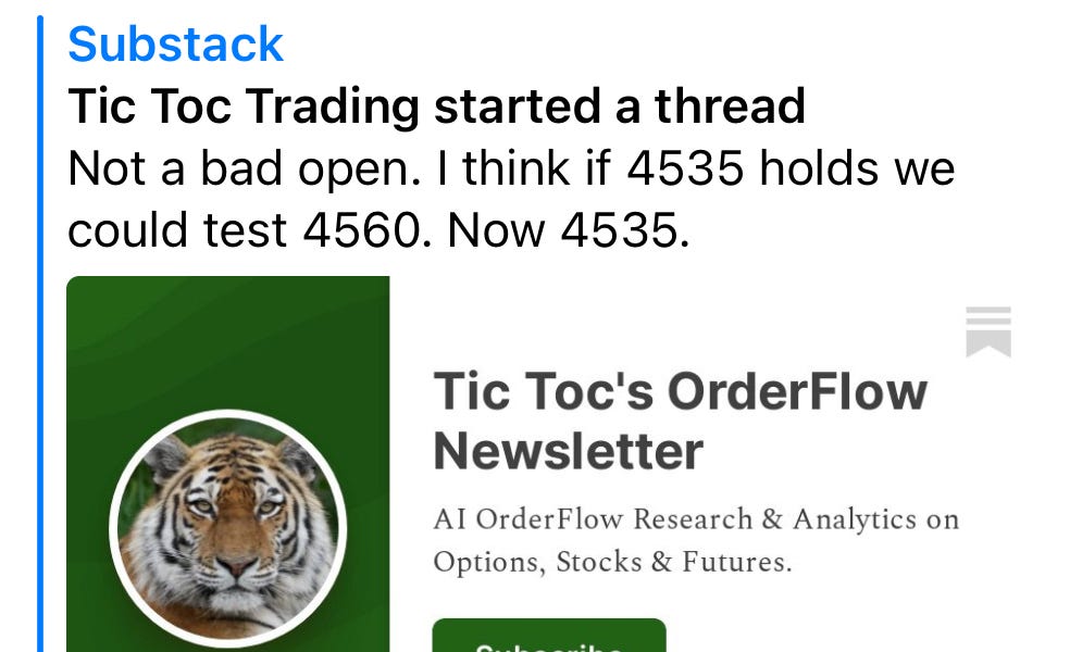 Daily Plan 9.15.23 - by Tic Toc Trading