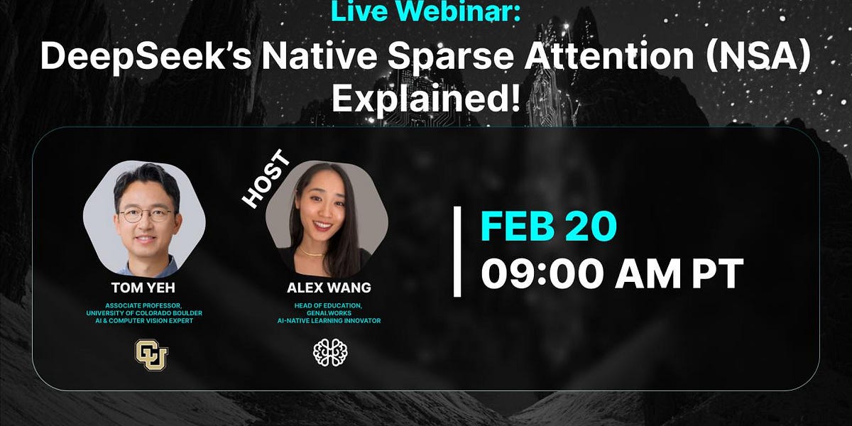 Draw DeepSeek - by Tom Yeh - AI by Hand ️