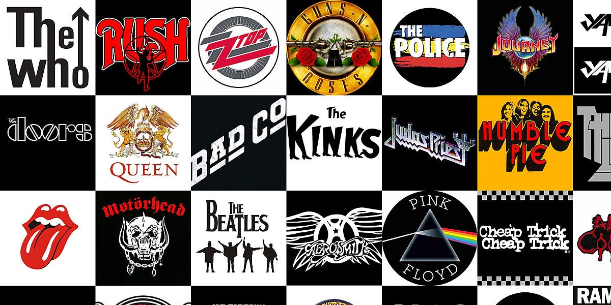 Band Name Trends (2 of 2) - T Campbell's Grid