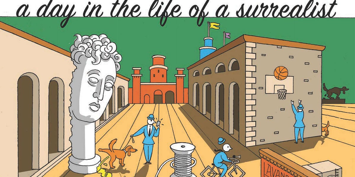 A Day in The Life of a Surrealist - by Michael Pershan