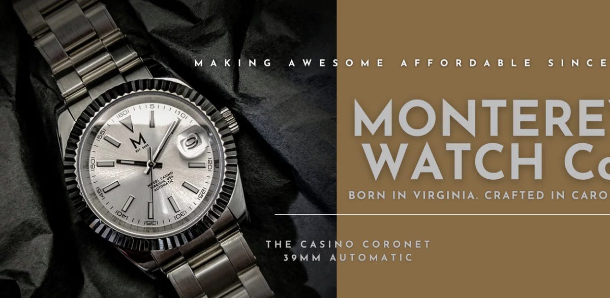 Why I Choose Monterey Watches for Adventure & Elegance